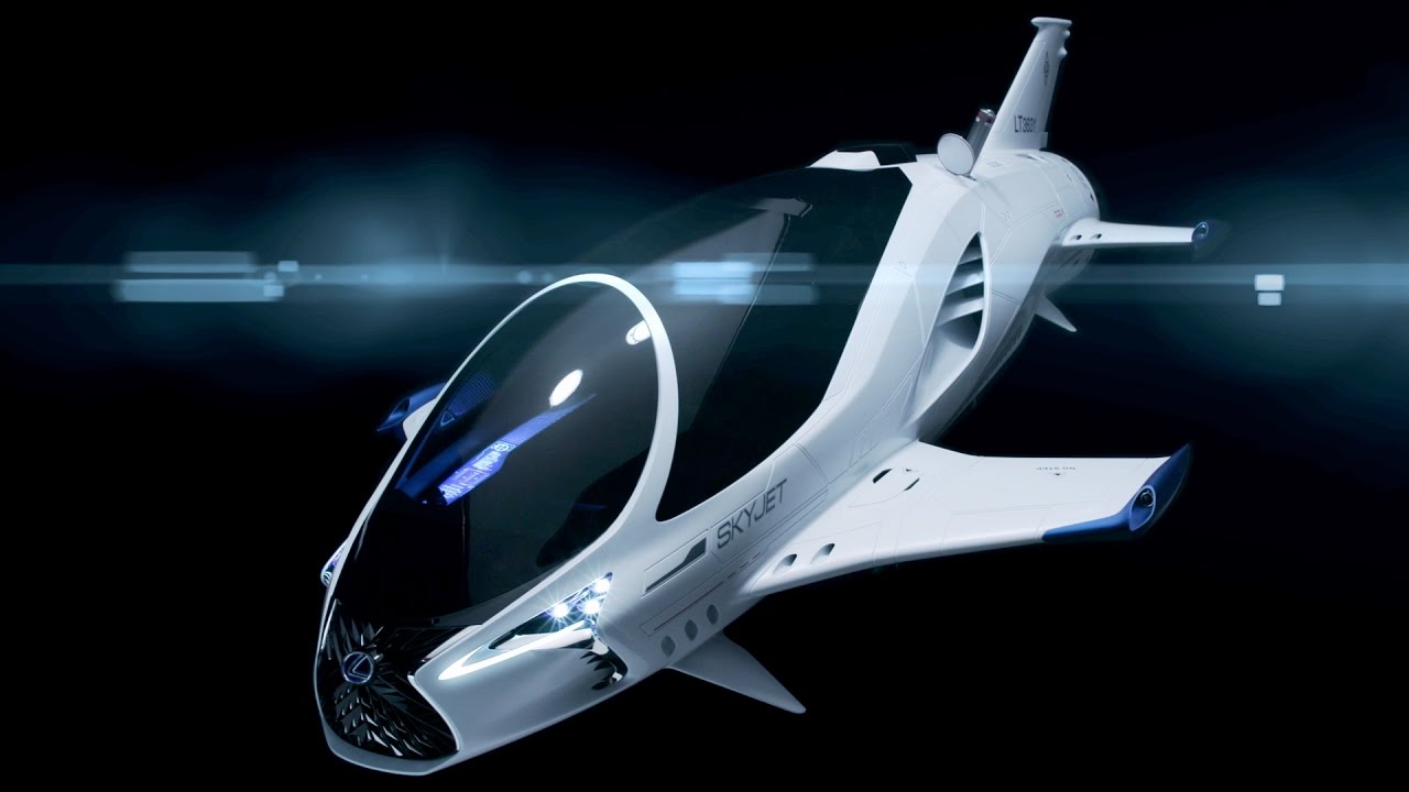 Lexus diseña una nave espacial para la película de Besson
