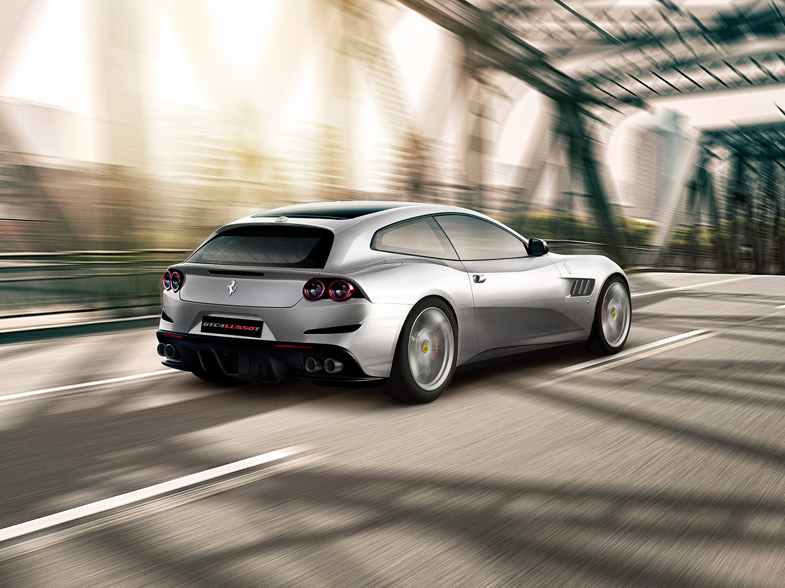 El Ferrari Purosangue cazado en forma de mula de pruebas