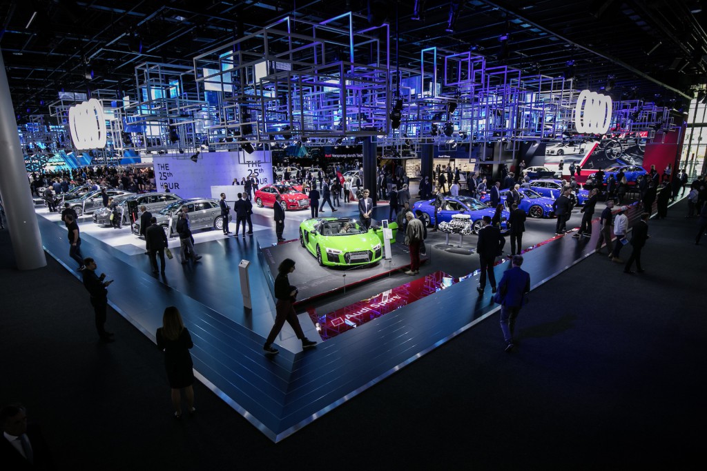 Audi press conference at the IAA in Frankfurt