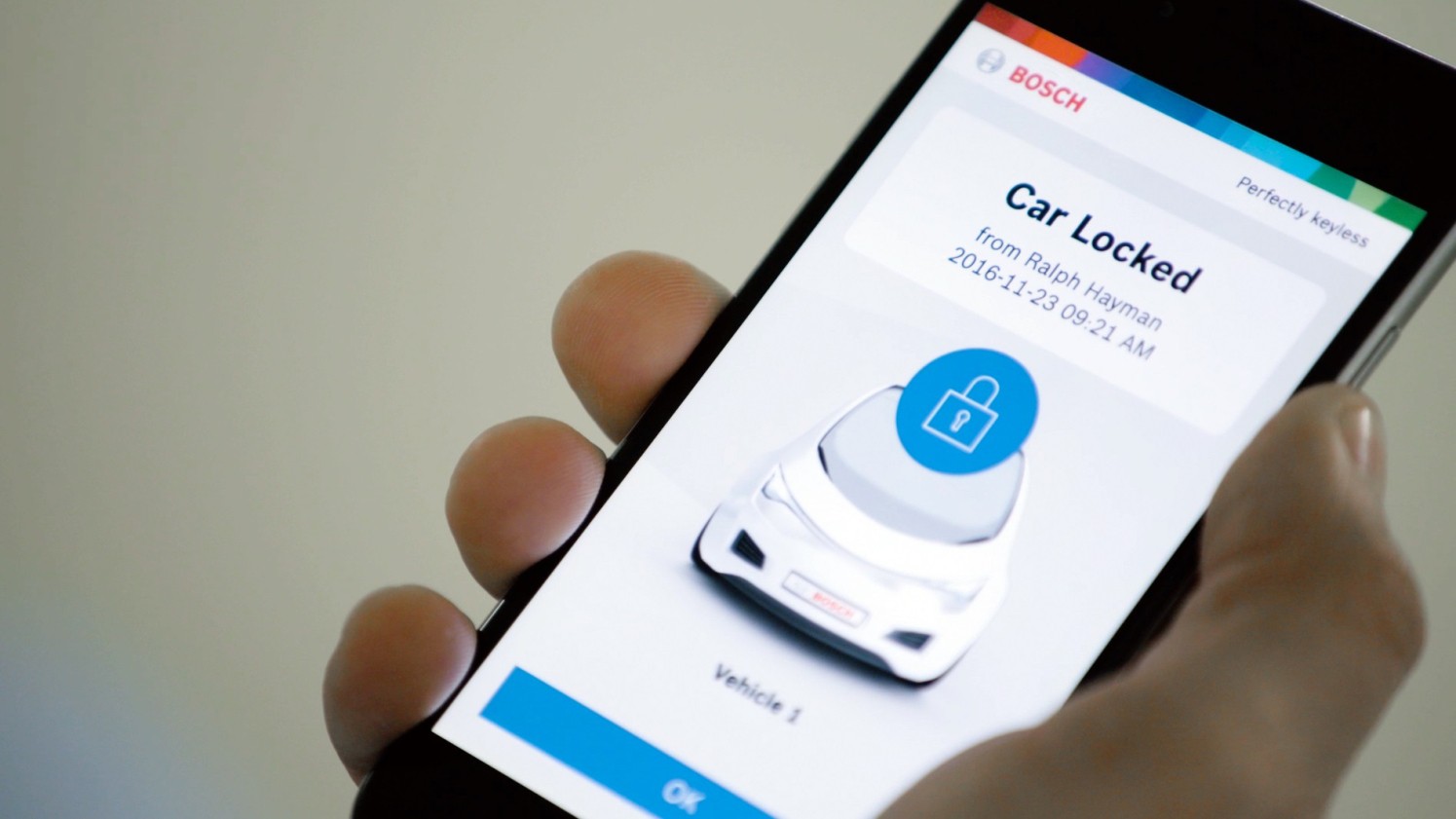 Bosch crea su sistema de acceso sin llave Perfectly Keyless