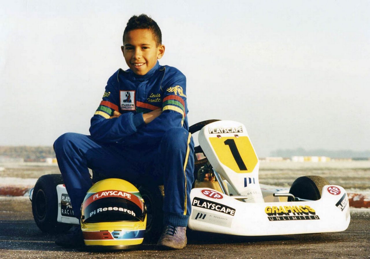 This is what the current Formula 1 drivers were like in their karting days