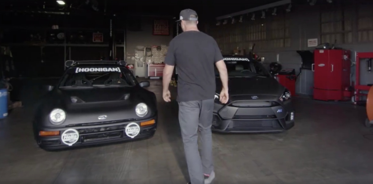 ¡Ken Block nos muestra su nuevo Ford RS200 con 700 CV!