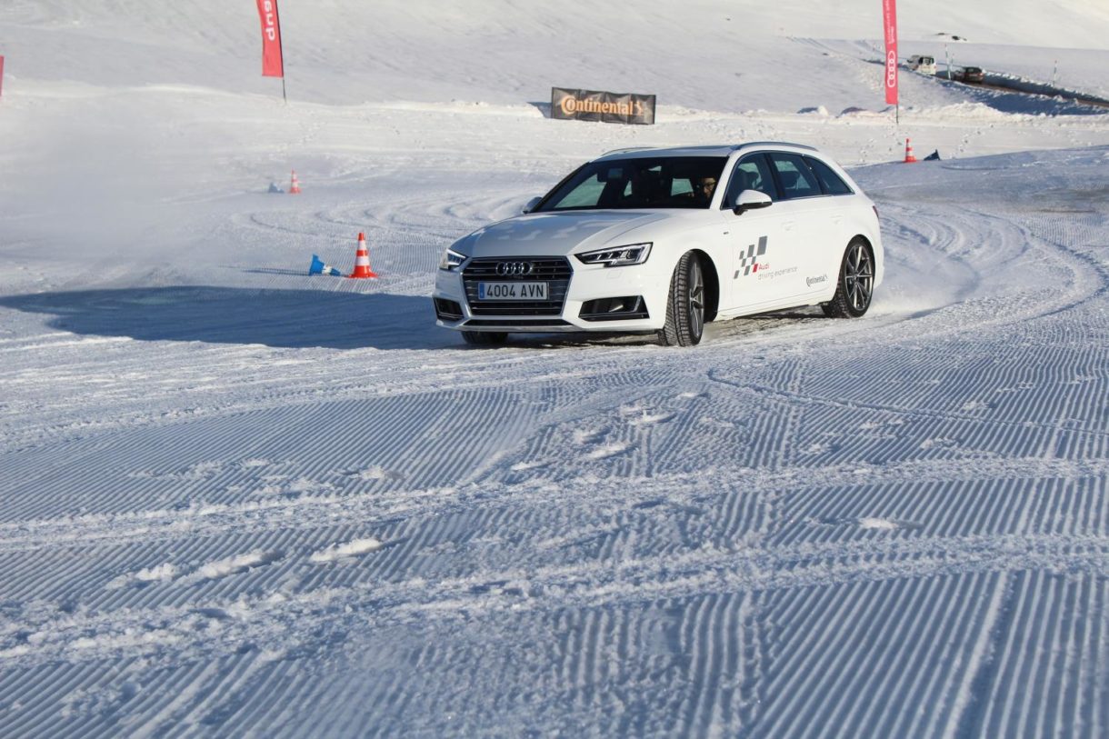 Audi Driving Experience: cursos de conducción sobre nieve