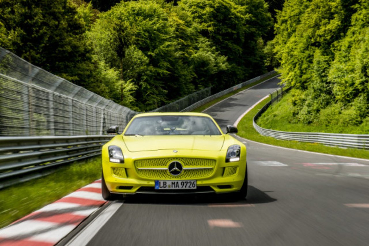 Mercedes-AMG SLS Electric Drive, un eléctrico muy adelantado