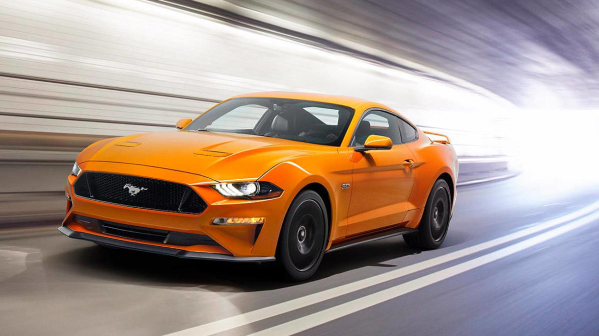 The Ford Mustang debuts a very striking color palette