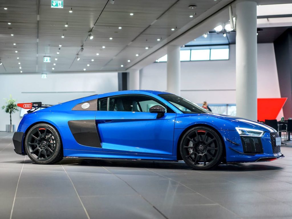 Así de bien queda el Audi R8 con las Performance Parts