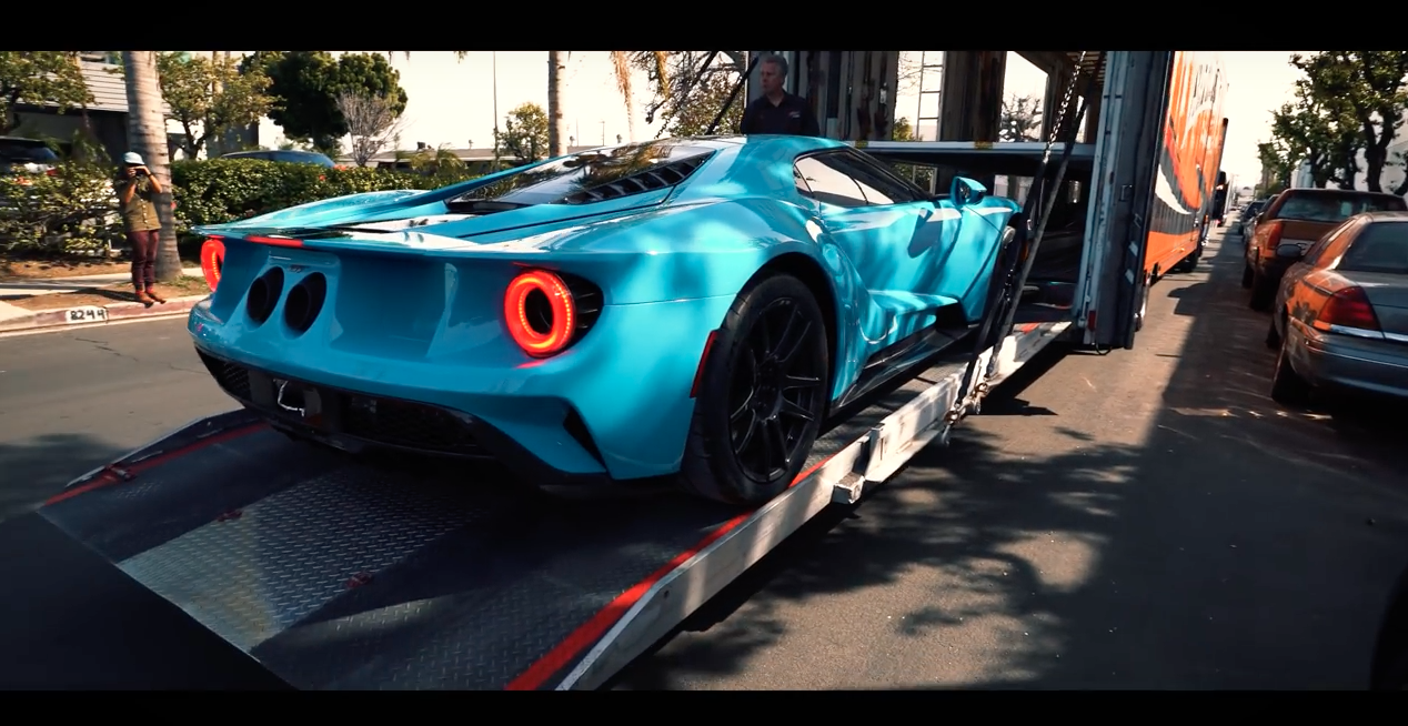 Jordan Maron y su Ford GT: así lo recibió el youtuber