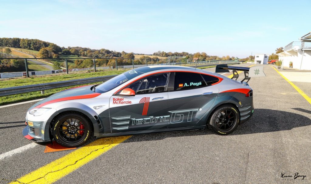 New technical details of the Tesla Model S Electric GT