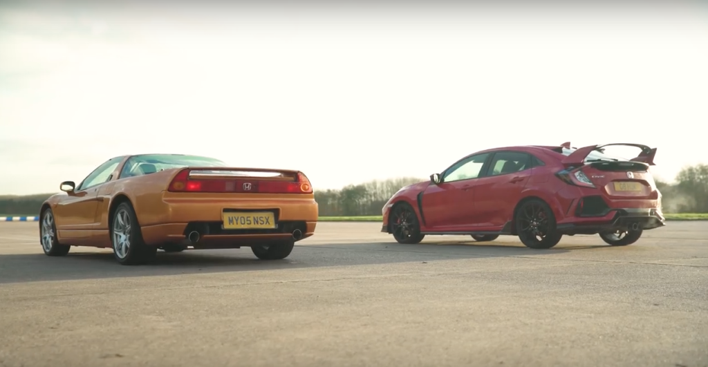 Honda Civic Type R vs NSX: Which will be the winner?