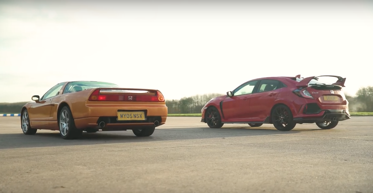 Honda Civic Type R vs NSX: Which will be the winner?