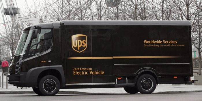 UPS despliega sus furgonetas eléctricas en Londres y Paris