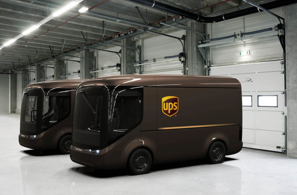 UPS nasazuje své elektrické dodávky v Londýně a Paříži