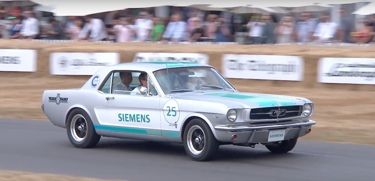 Este Ford Mustang de 1965 autónomo ha recorrido Goodwood