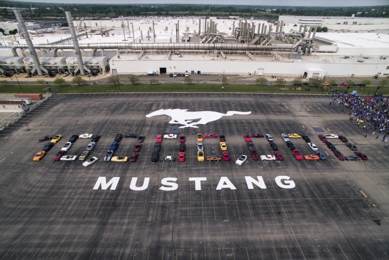 Así celebra Ford la fabricación del Ford Mustang número 10 millones