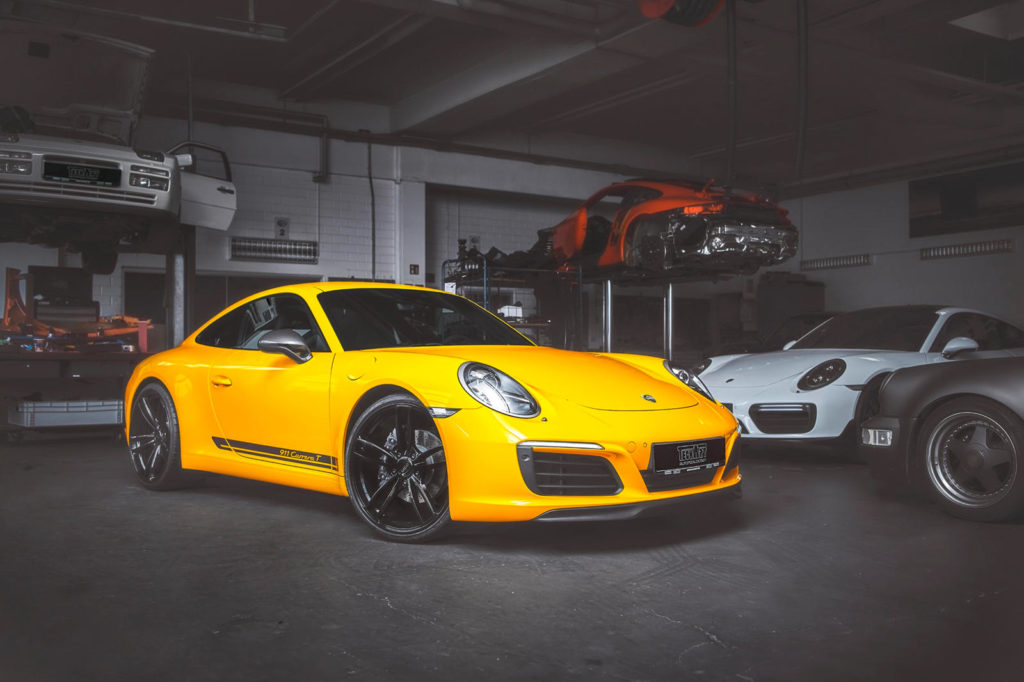 El Porsche 911 Carrera T pasa por las manos de TechArt