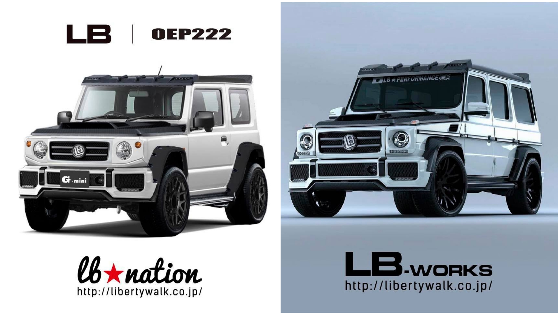 El Suzuki Jimny se convierte en un mini Mercedes Clase G