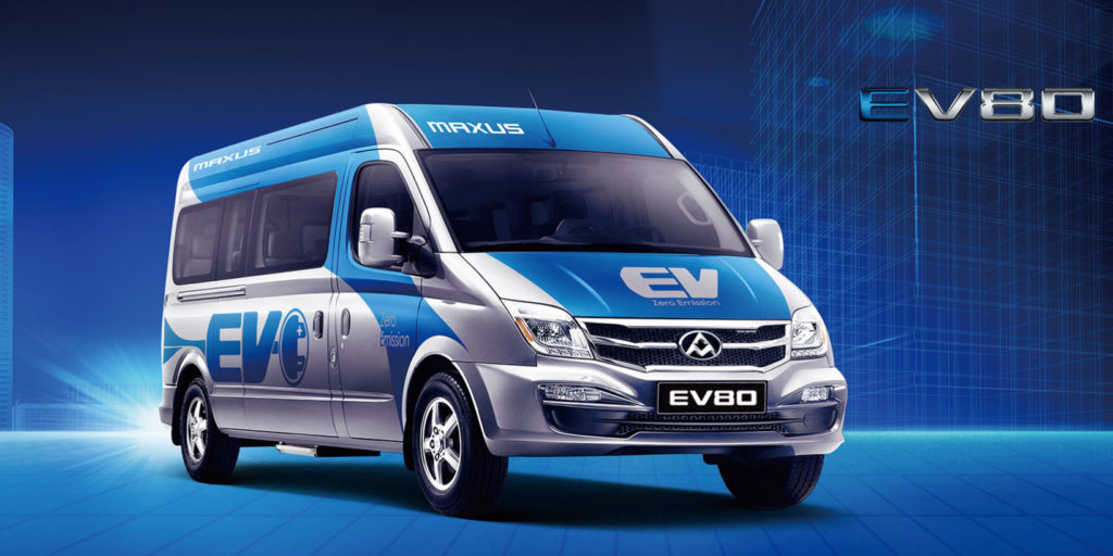 Maxus EV80, le premier grand rival du Nissan e-NV200