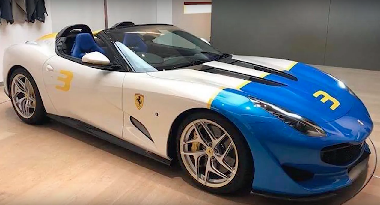 Ferrari SP3JC: a one-off based on the F12 TDF