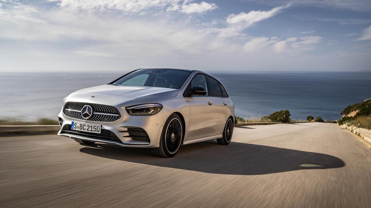 New Mercedes B-Class: attractive look for the compact family car