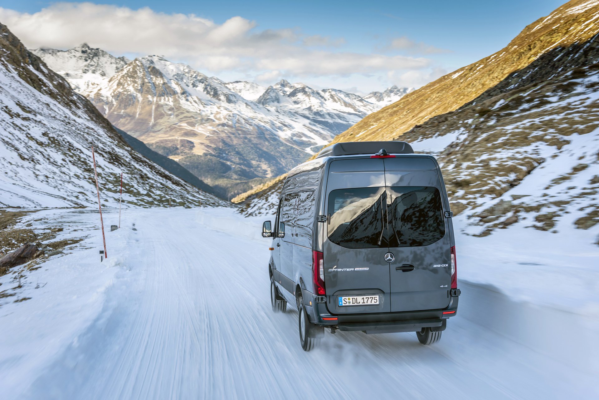 Mercedes Sprinter 4x4, tercera generación con tracción total