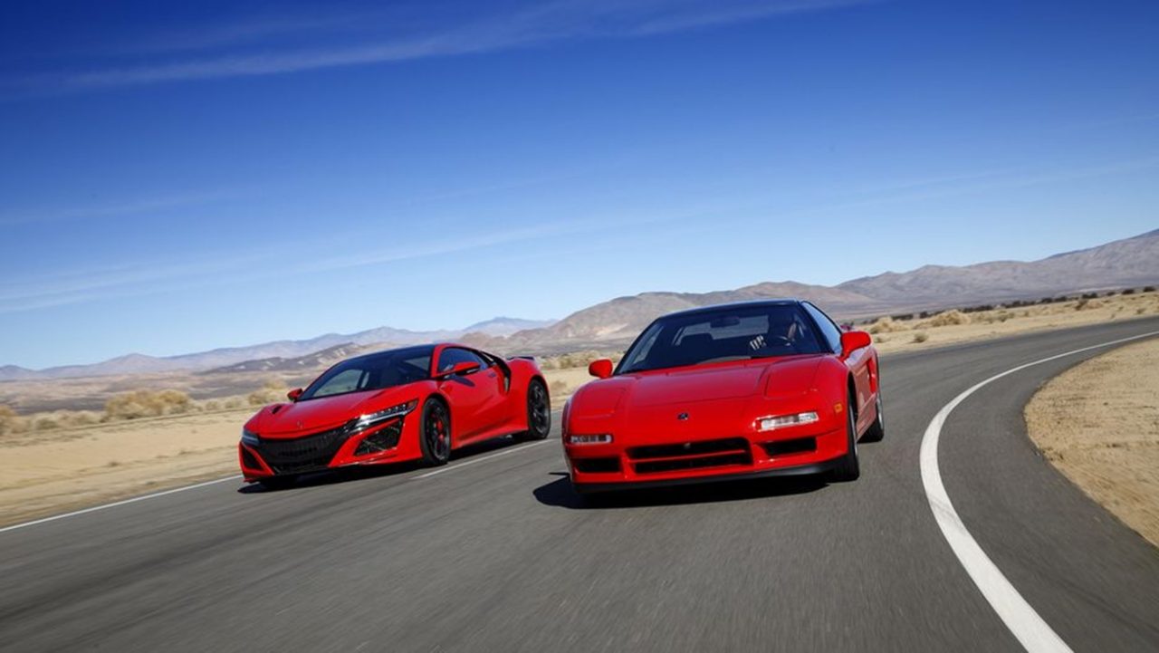Drie decennia Honda Acura NSX
