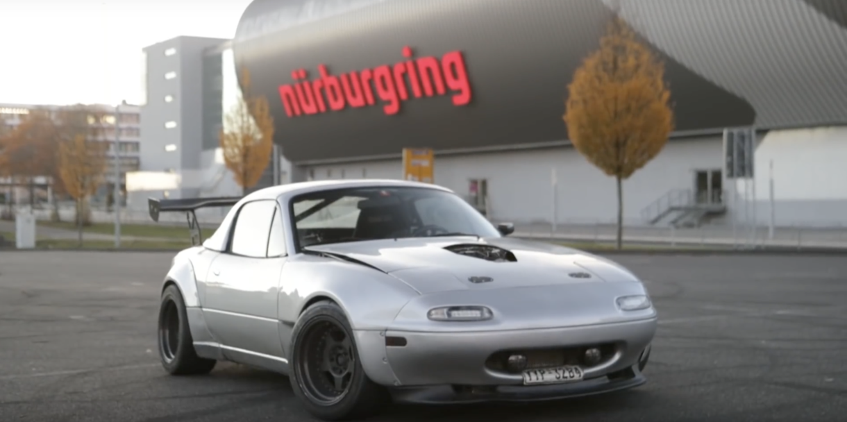 This Mazda MX-5 NA V6 seeks to hunt down a 911 GT3 RS