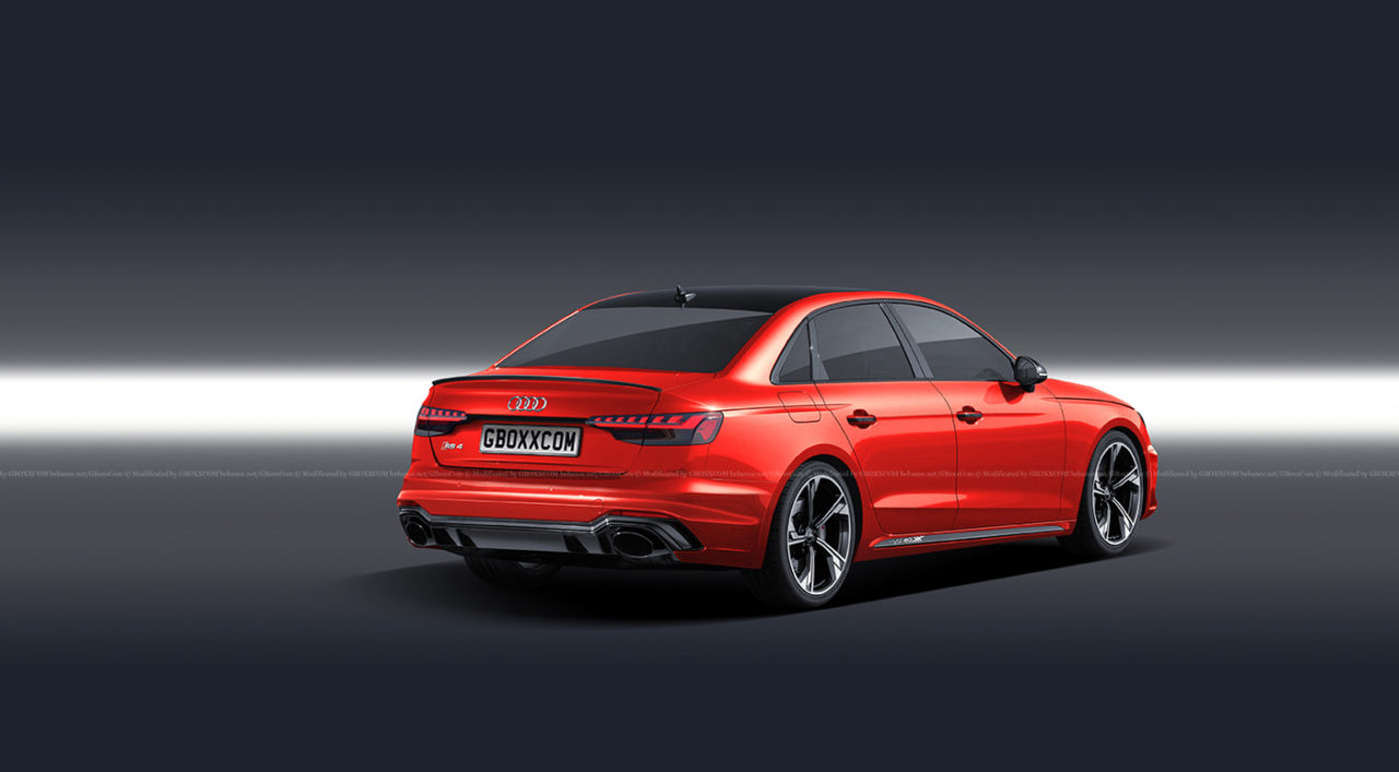 ¿Un Audi RS4 Sedán? Así sería si pasase a la producción