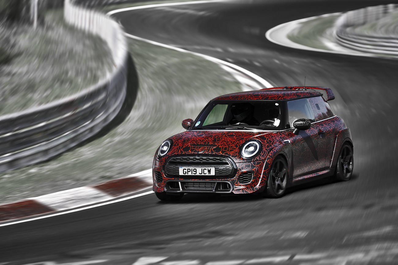 Der neue Mini JCW GP will der neue König des Nürburgrings werden…