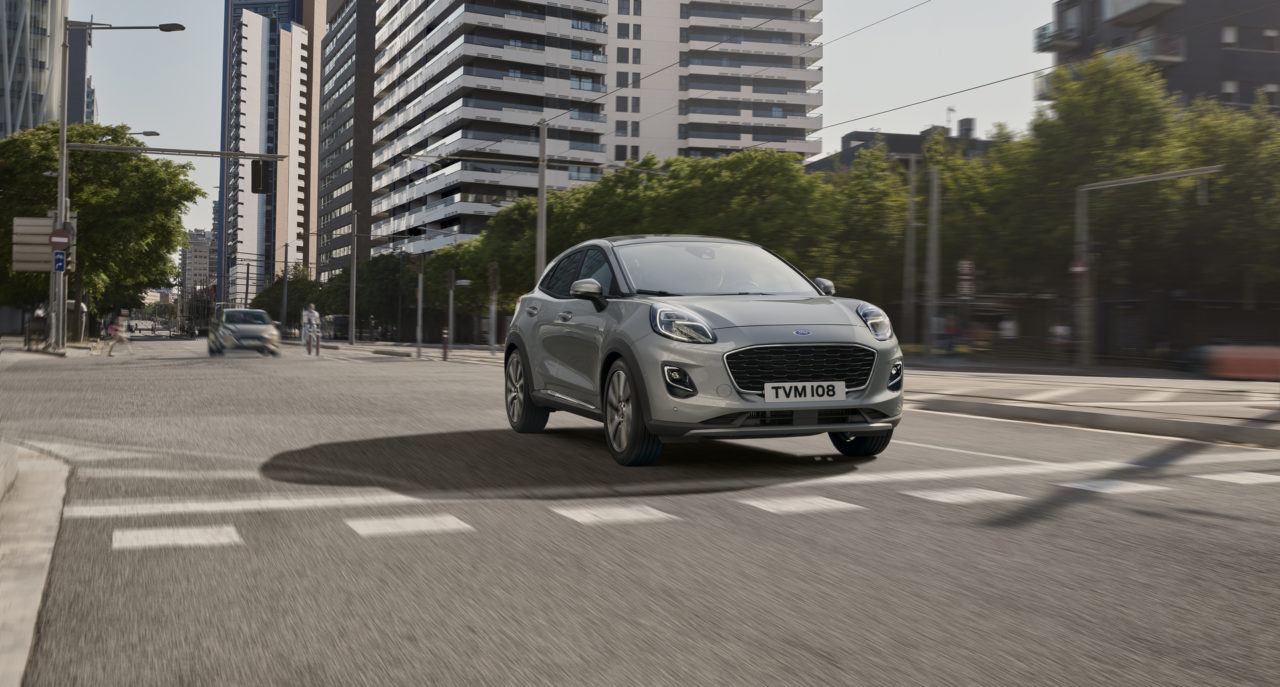 Ford Puma Titanium X arrives before Frankfurt with Mild Hybrid system