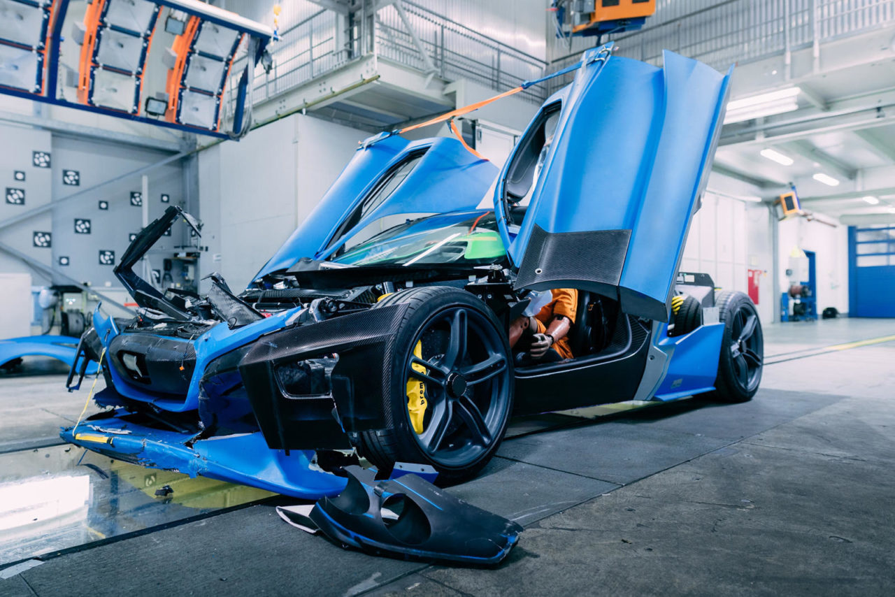 El Rimac Concept Two se somete a duras pruebas de seguridad