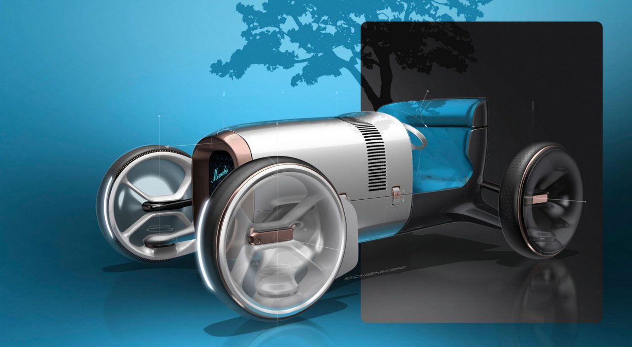 Mercedes Simplex Concept, toque moderno del primer Mercedes
