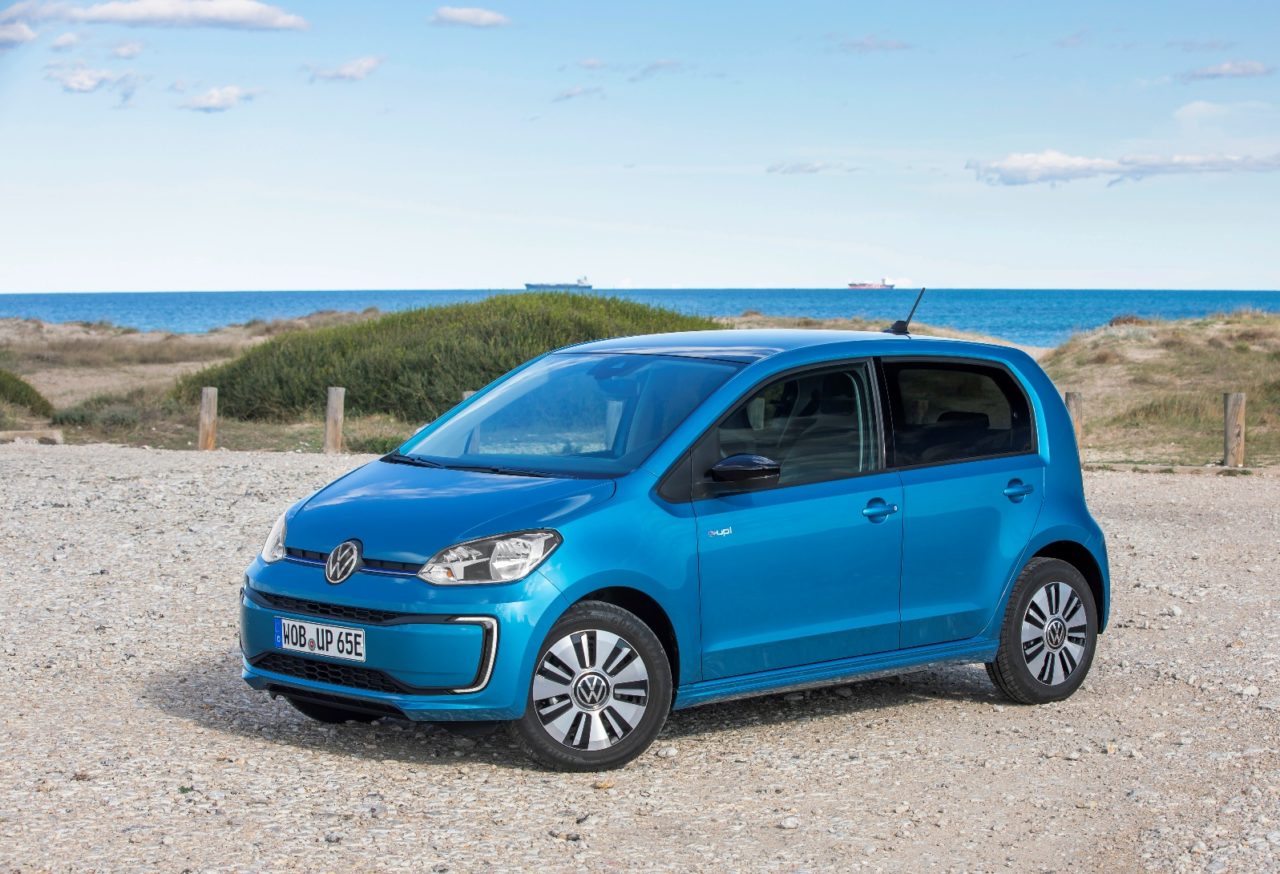Volkswagen updates its electric city car, the e-up!
