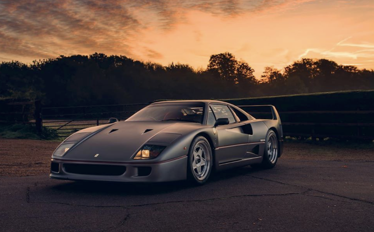 A Ferrari F40 do Sultão de Brunei recupera sua originalidade