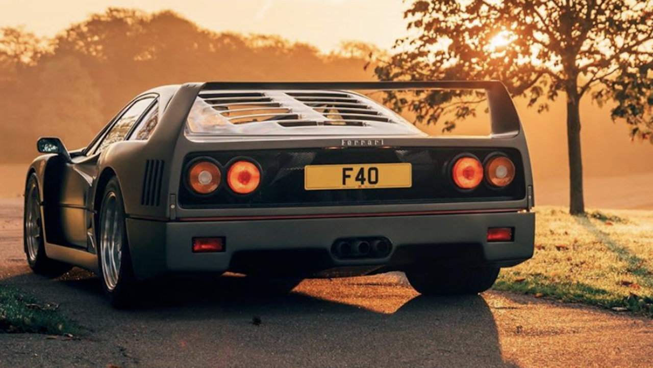 El Ferrari F40 del Sultán de Brunei recupera su originalidad