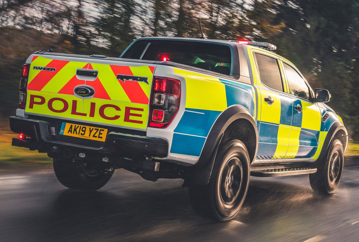 Le Ford Ranger Raptor rejoint la police anglaise