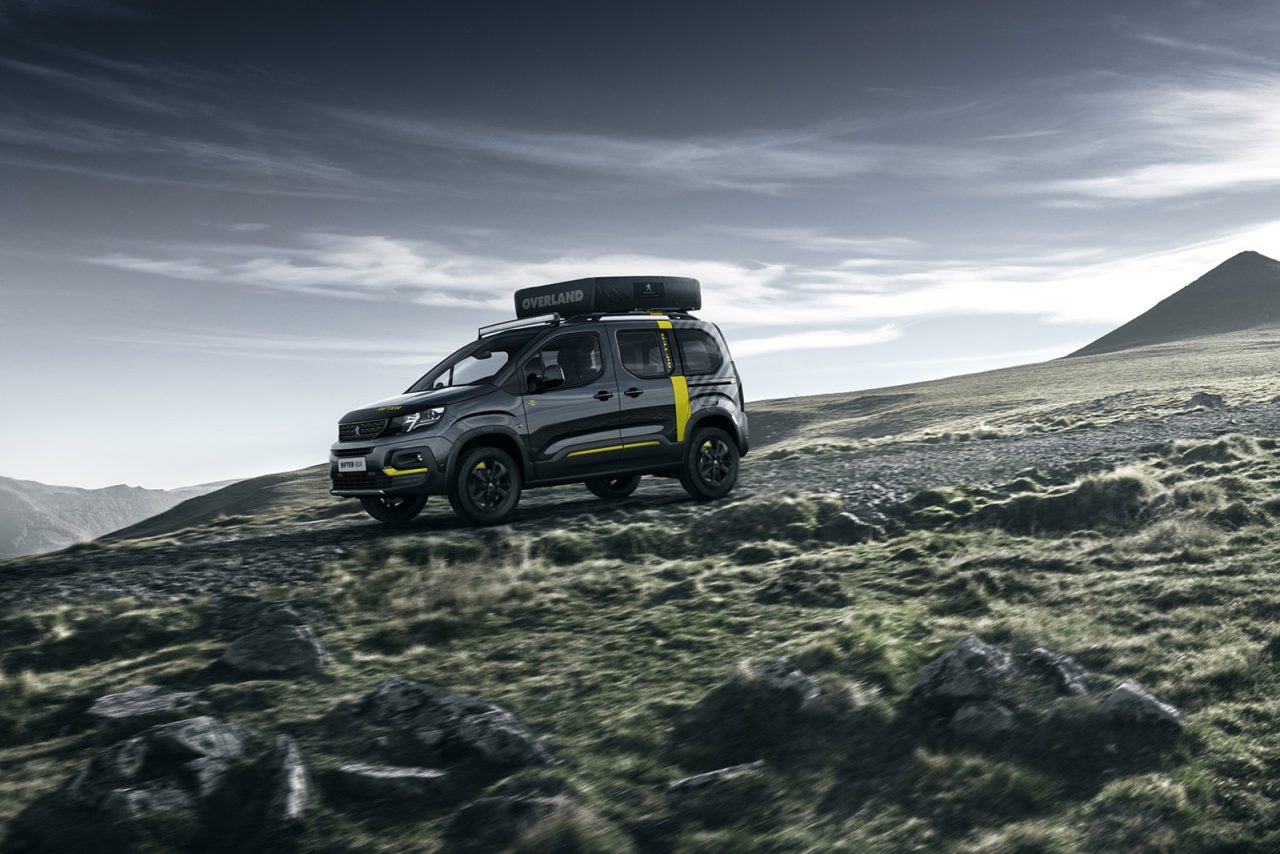 Peugeot Rifter 4×4 Concept: una camper de lo más aventurera