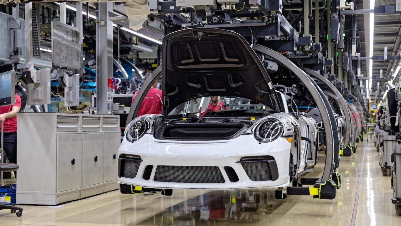 De laatste Porsche 911 991 gaat uit productie