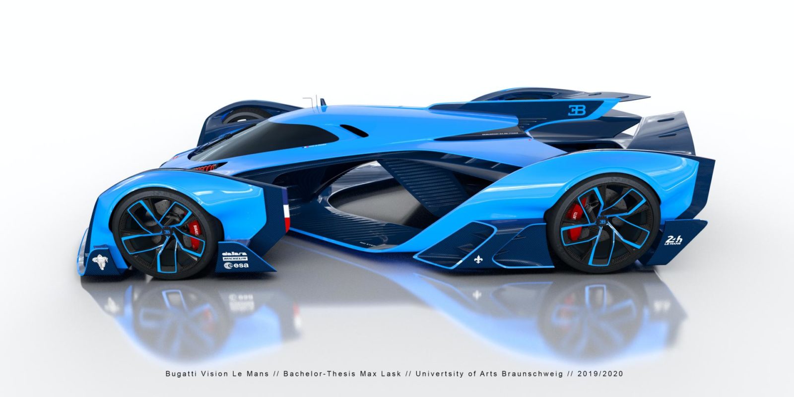 Bugatti Vision Le Mans, a groundbreaking supercar concept