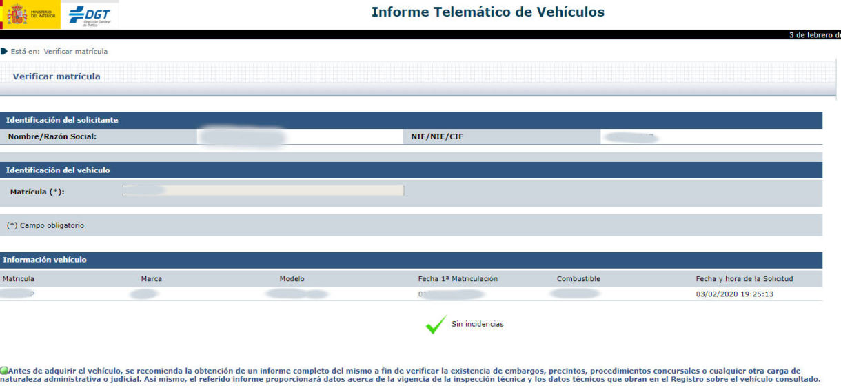 Cómo saber si un coche está dado de baja