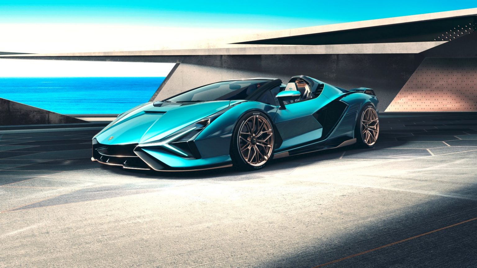 Der spektakuläre Lamborghini Sián Roadster ist bereits verkauft