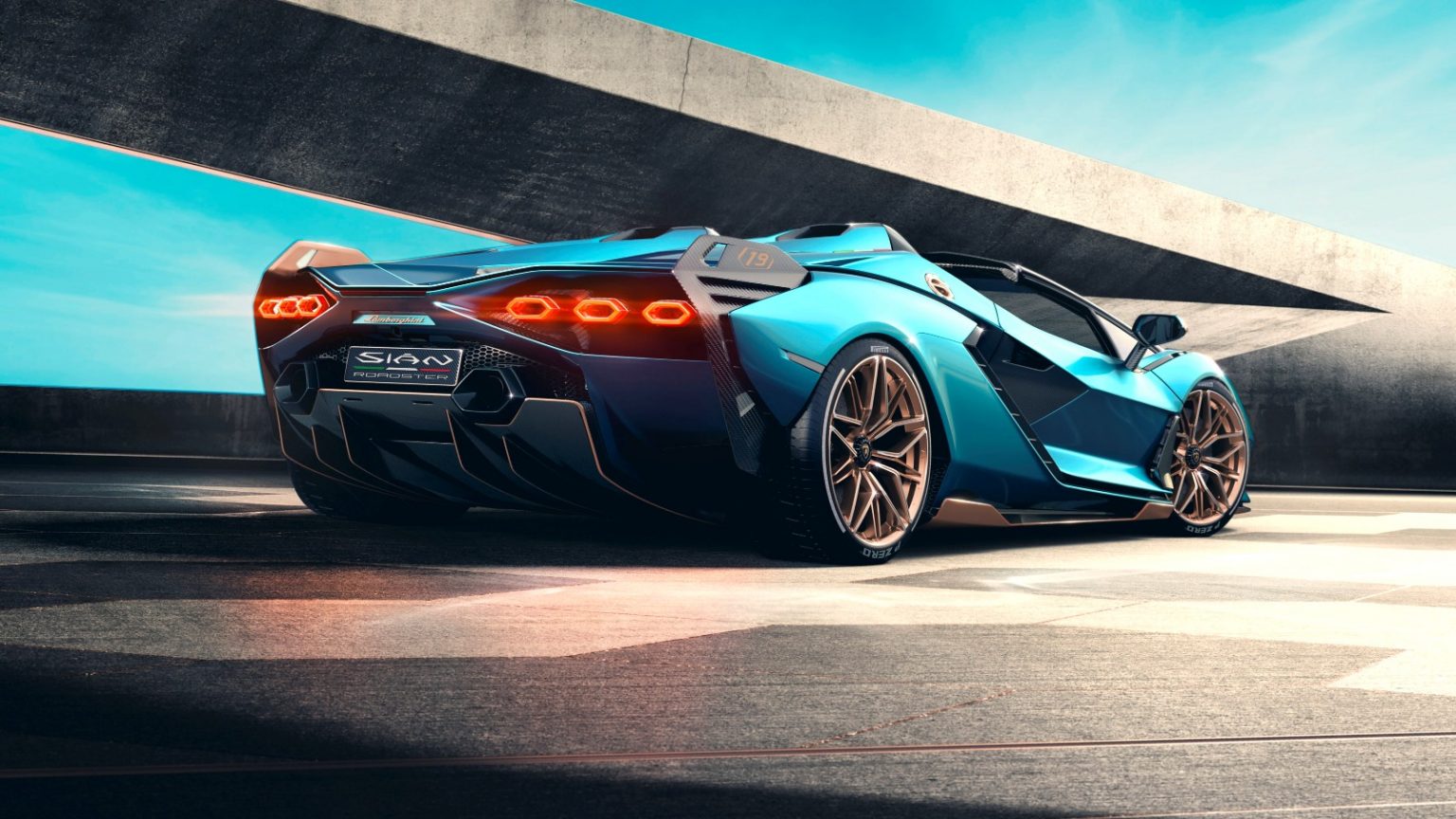 Der spektakuläre Lamborghini Sián Roadster ist bereits verkauft