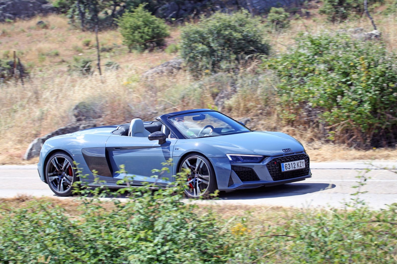 Prueba Audi R8 V10 Spyder: uno de los mejores descapotables del mundo