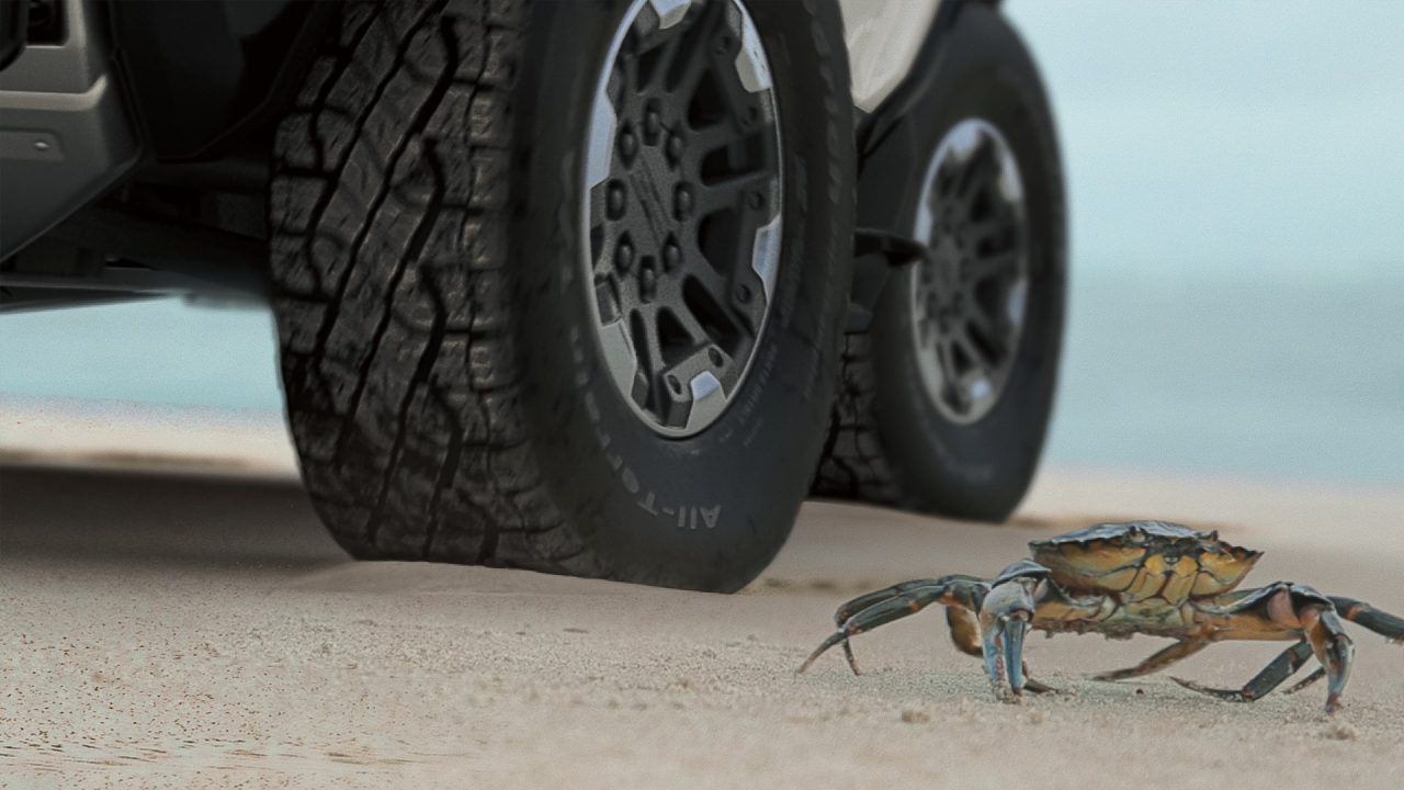 The GMC Hummer EV learns from nature in its next stage