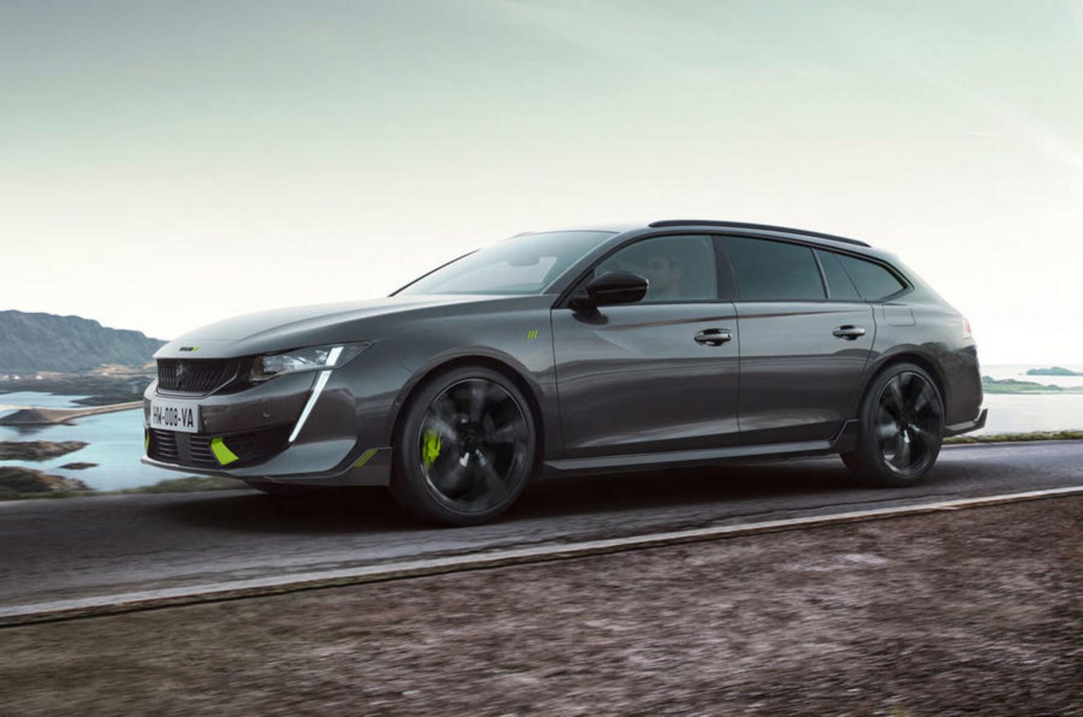 Peugeot 508 Pse Estate Official Tracking Front