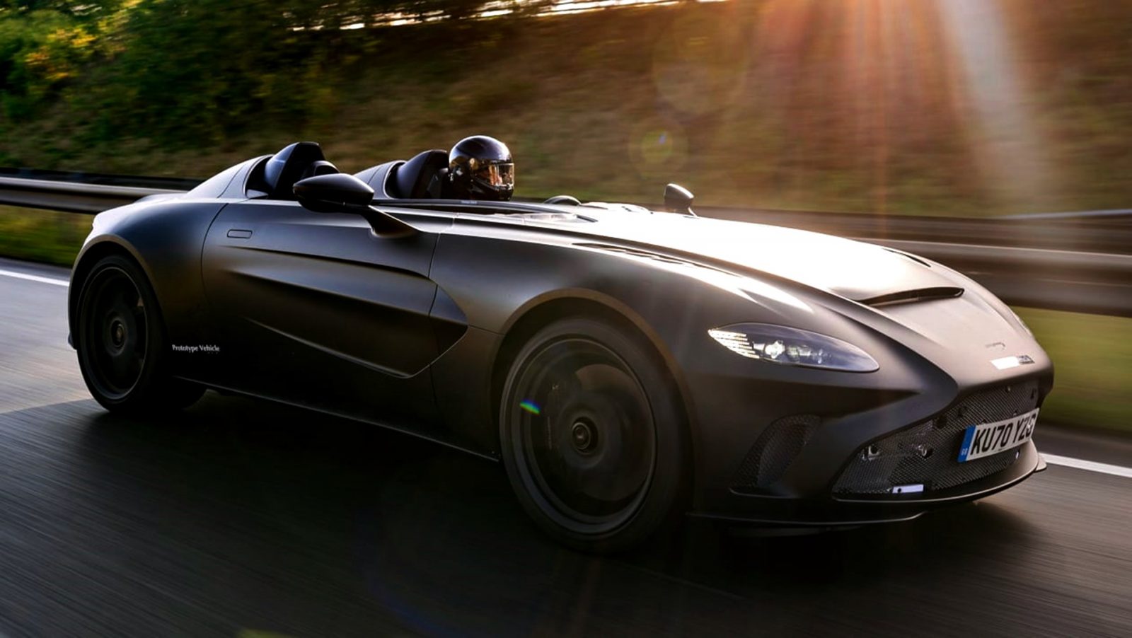 El Aston Martin V12 Speedster entra en fase de pruebas
