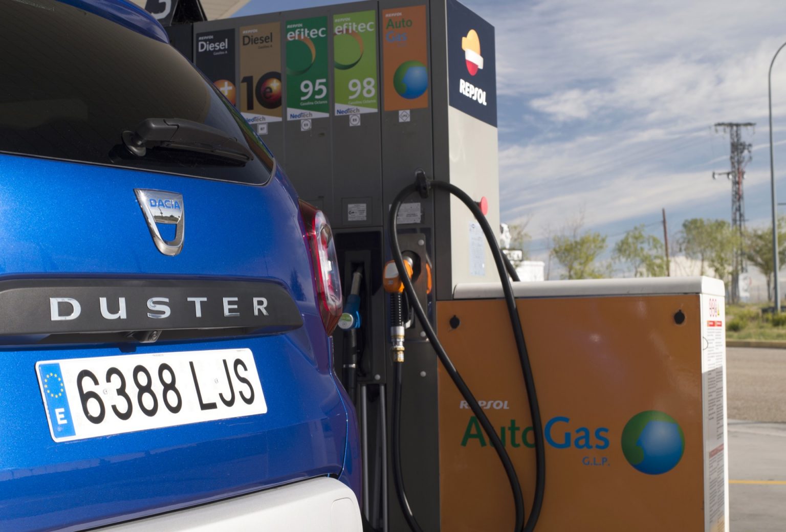 Convertir los coches de gasolina a GLP con etiqueta ECO