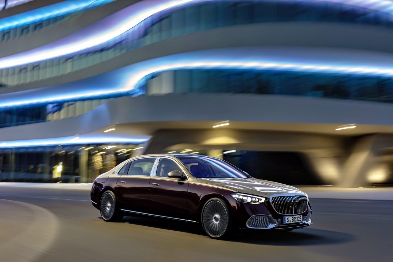 A Mercedes Maybach S-Class, the 50 millionth car