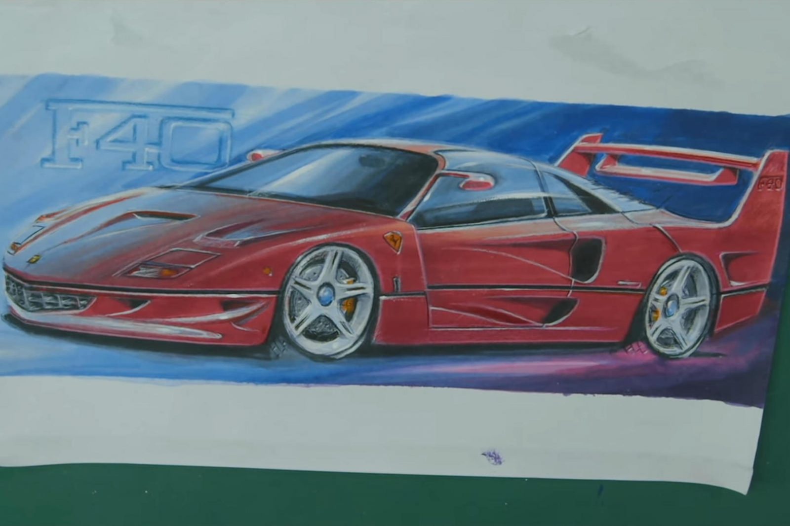 Video: This is what a modern Ferrari F40 could look like
