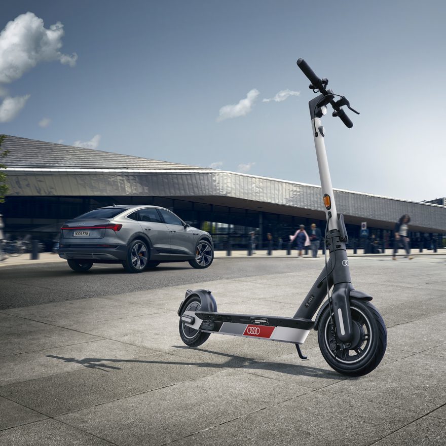 Audi Electric Kick Scooter, individual electric mobility