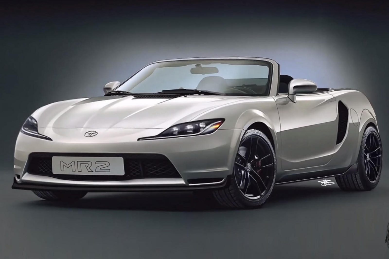 Así podría ser un Toyota MR2 moderno